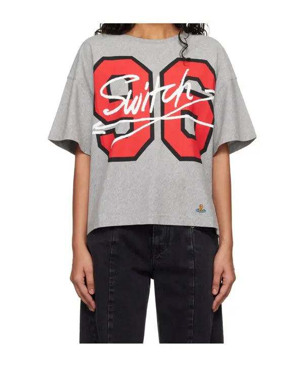 VIVIENNE WESTWOOD Switch Box T-shirt - Gray