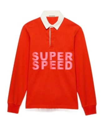 J.W.ANDERSON Jw Anderson Super Speed Polo Shirt - Red