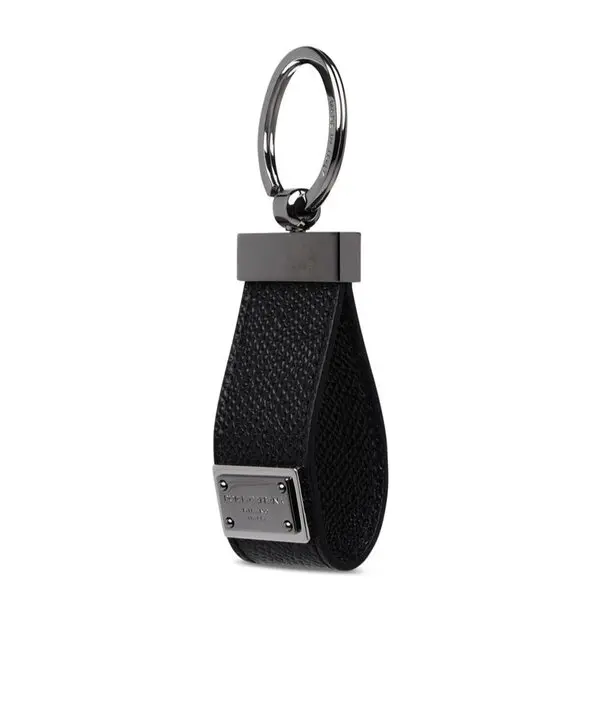 Dolce & Gabbana Logo Plaque Keyring