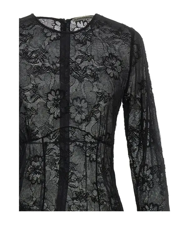 Alessandra Rich Lace Bustier Dress