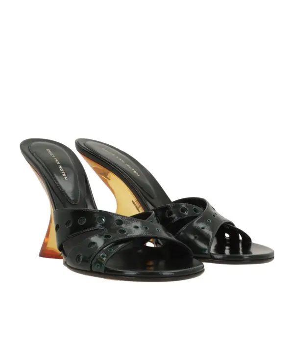 Dries Van Noten Crossover-strap Wedge Sandals