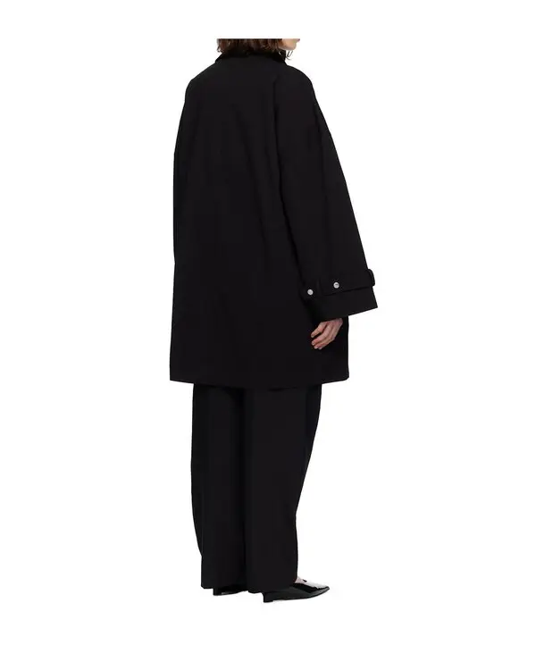 TOTEME Oversized Trench Jacket - Black