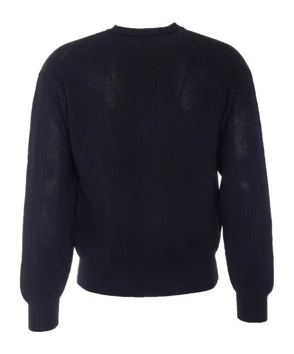 Auralee Long Sleeve Ribbed Knit Top