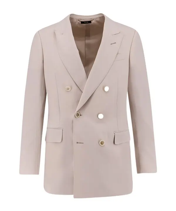 TOM FORD Double-breasted Peak-lapel Blazer