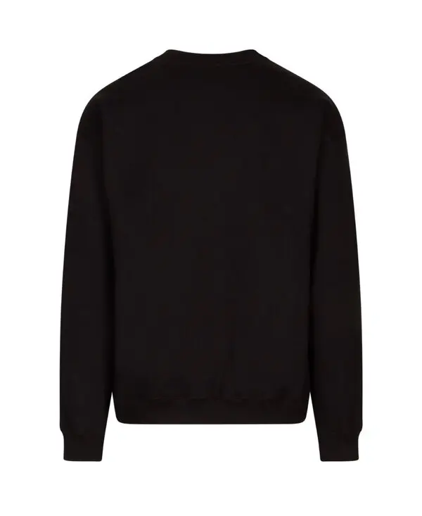 Versace Embroidered Slogan Sweatshirt