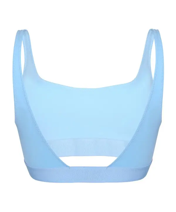 TOM FORD Logo Underband Bralette Bra - Blue