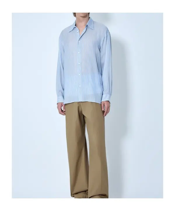 Dries Van Noten Relaxed Striped Shirt