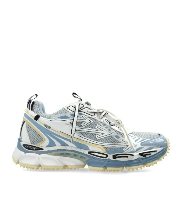 Off-White Be Right Back" Lace-up Sneakers - Gray
