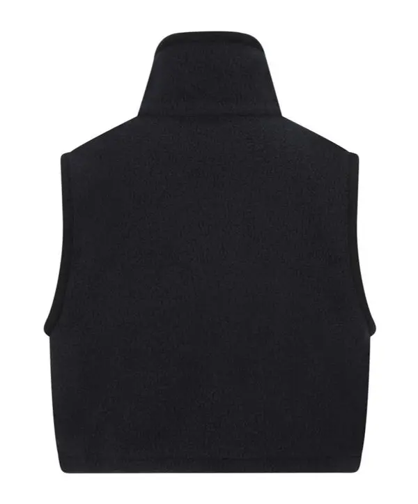 Miu Miu High-neck Zip Gilet - Blue