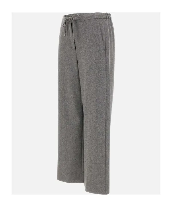 Max Mara Floria Drawstring Wide-leg Trousers