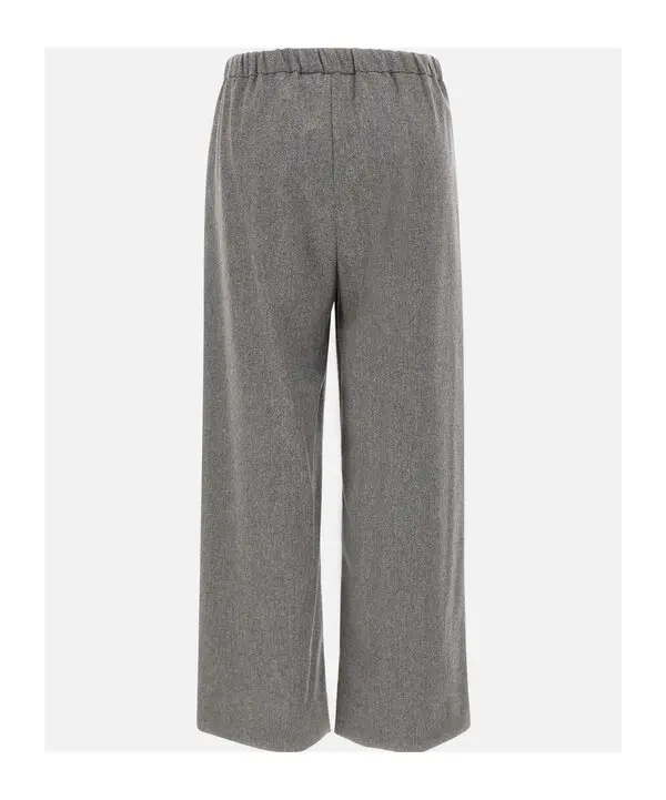 Max Mara Floria Drawstring Wide-leg Trousers