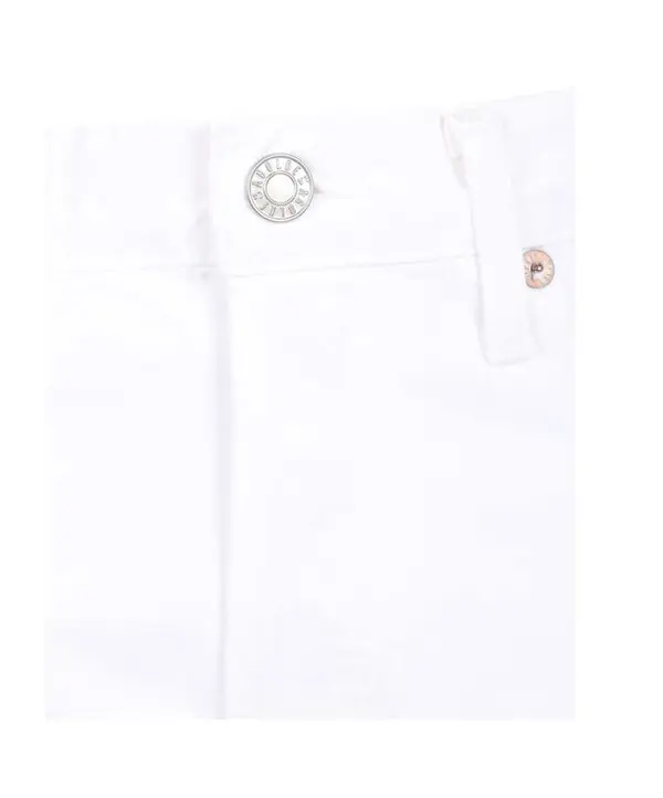 AGOLDE 90's Crop Cotton Denim Jeans - White