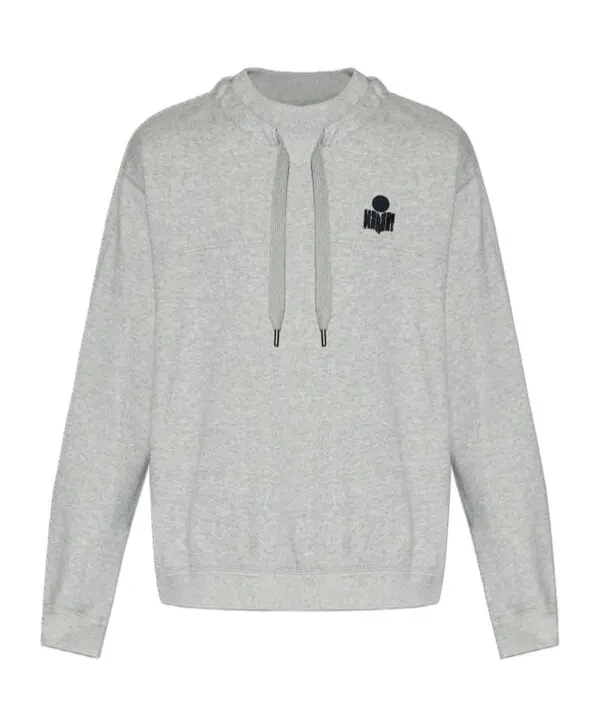 Isabel Marant Étoile Merone Drawstring Logo Sweatshirt