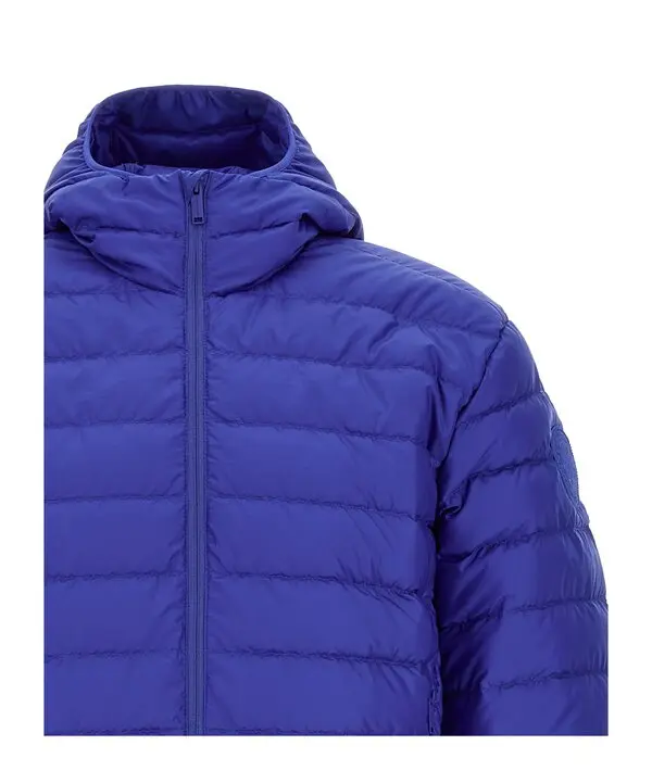 Canada Goose Stratus Tonal Label Hooded Jacket - Blue