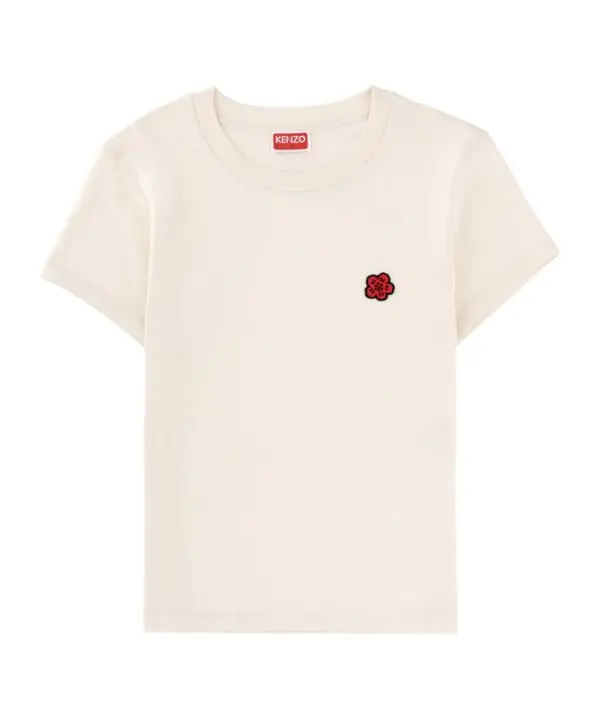 Kenzo Boke Flower Embroidered T-shirt - White