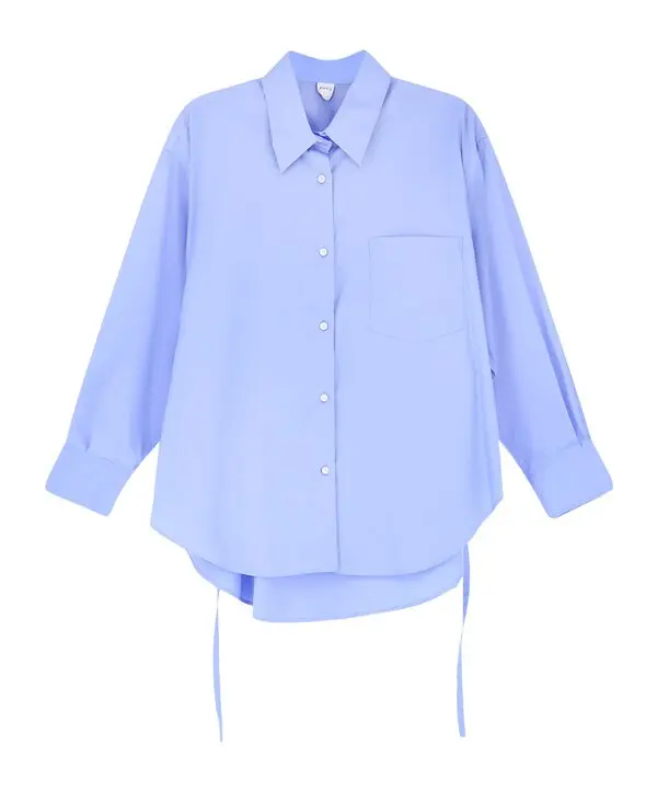 Aspesi Patch Pocket Button-up Shirt - Blue