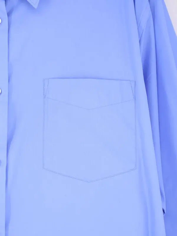 Aspesi Patch Pocket Button-up Shirt - Blue
