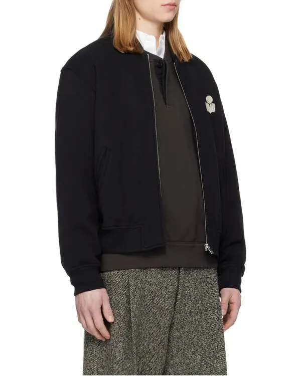 Isabel Marant Étoile Zip-up Logo Sweater