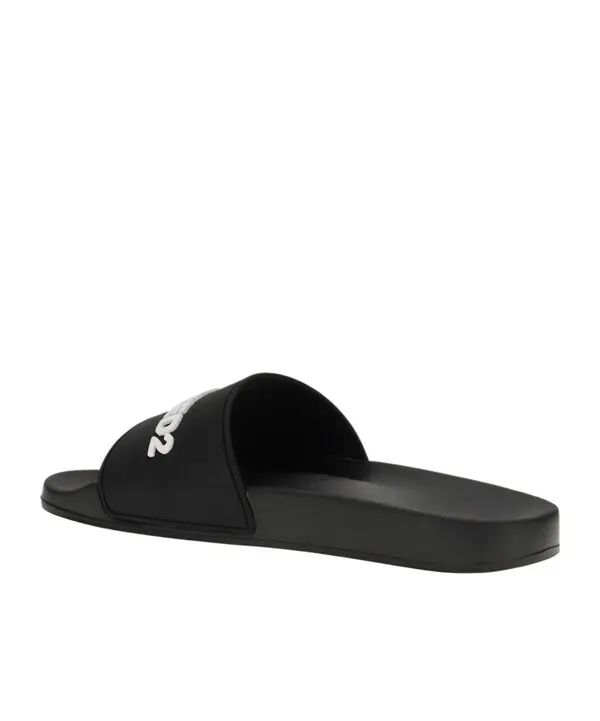 Dsquared2 Logo Open-toe Slides