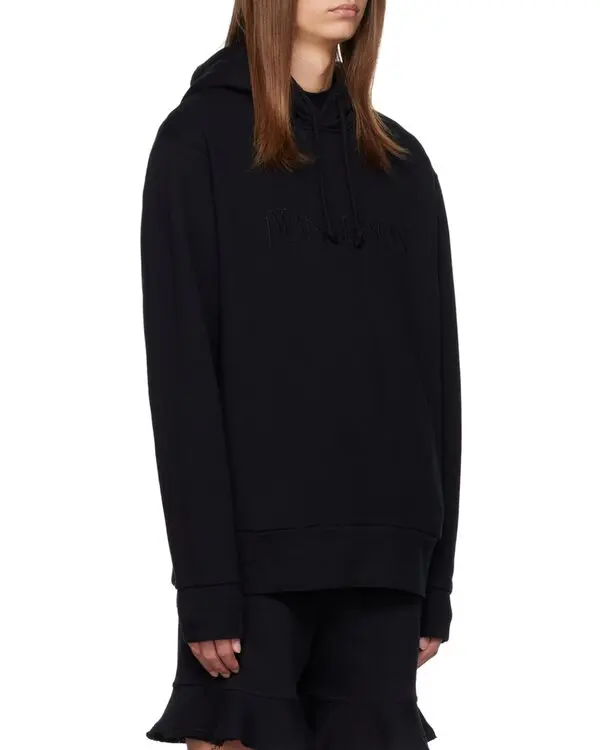J.W.ANDERSON Logo Embroidered Drawstring Hoodie
