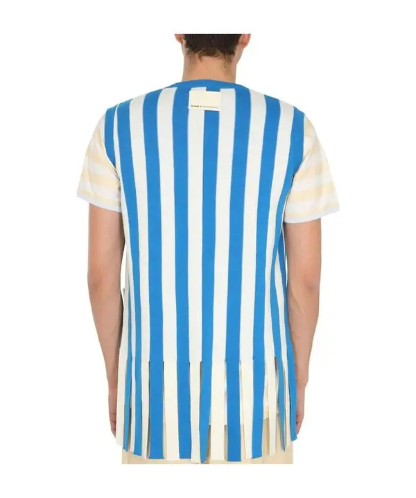 Sunnei V-collar Short-sleeved T-shirt