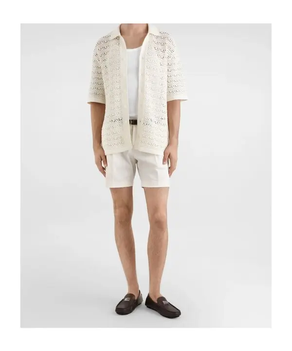 Dolce & Gabbana Pleated Tailored Shorts - Beige