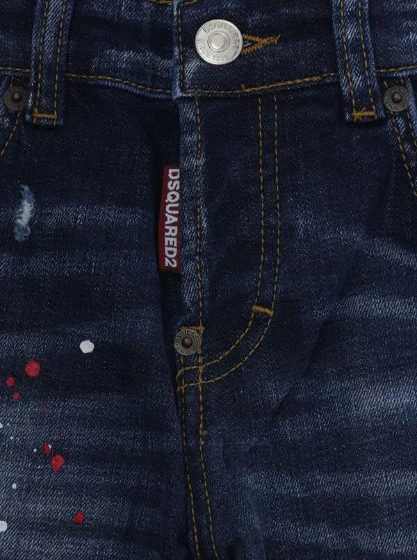 Dsquared2 Belt Loop Jeans - Black
