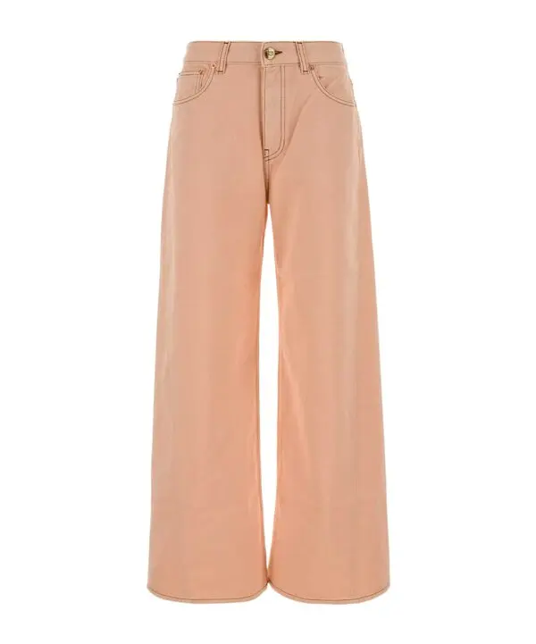 BLAZÉ MILANO Clapotis Wide-leg Jeans - Nude