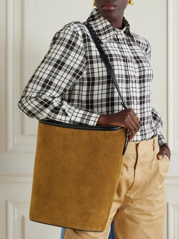 Proenza Schouler Brant Suede Bucket Bag
