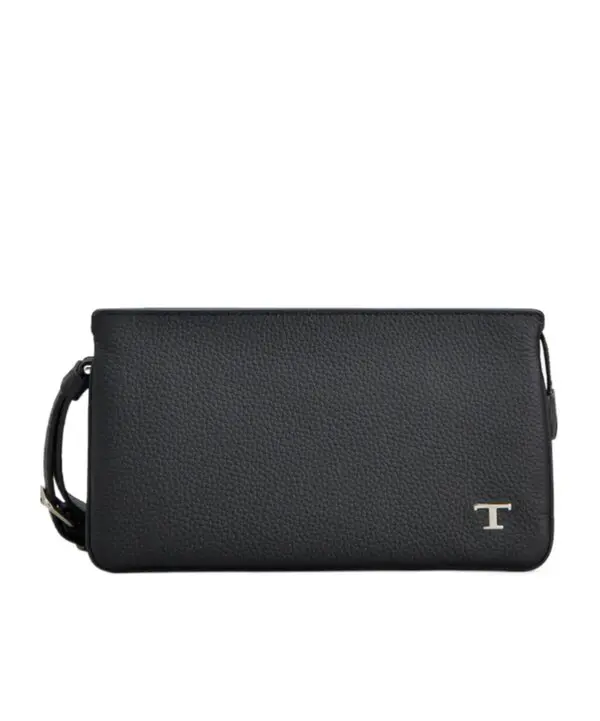 TOD'S Tim Pouch - Black