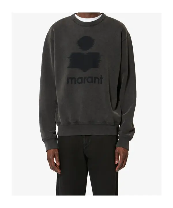 Isabel Marant Étoile Mikoy Logo Printed Sweatshirt