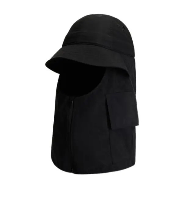 Y3 Utility Hood With Cargo Pocket - Black