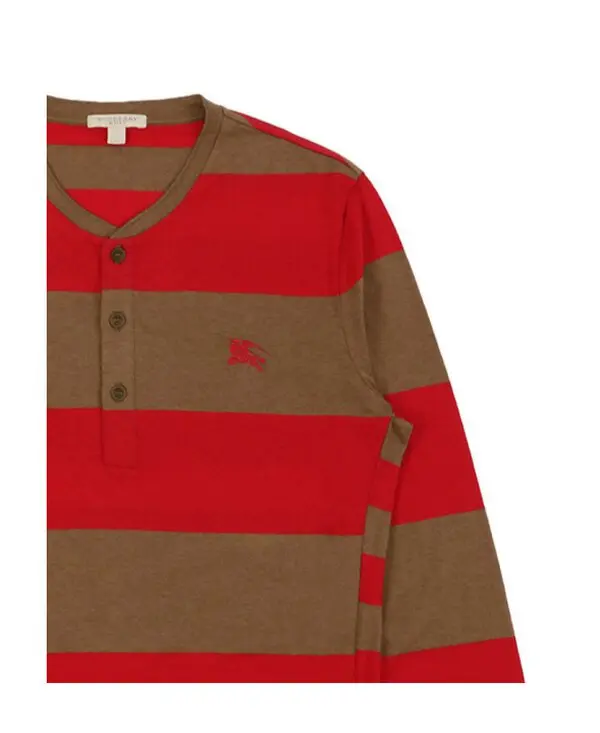 Burberry Striped Long Sleeve Pullover