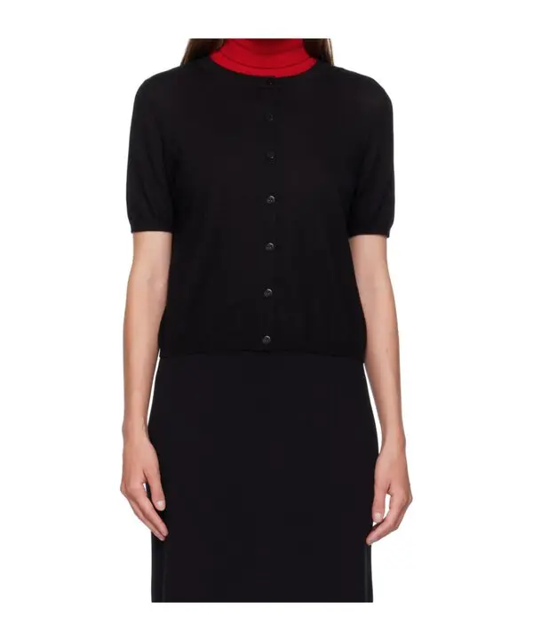 LISA YANG Cashmere Cardigan - Black