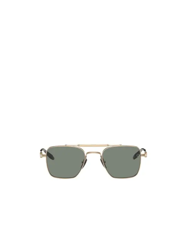 AKONI Europa Full-rim Sunglasses - Brushed Platinum