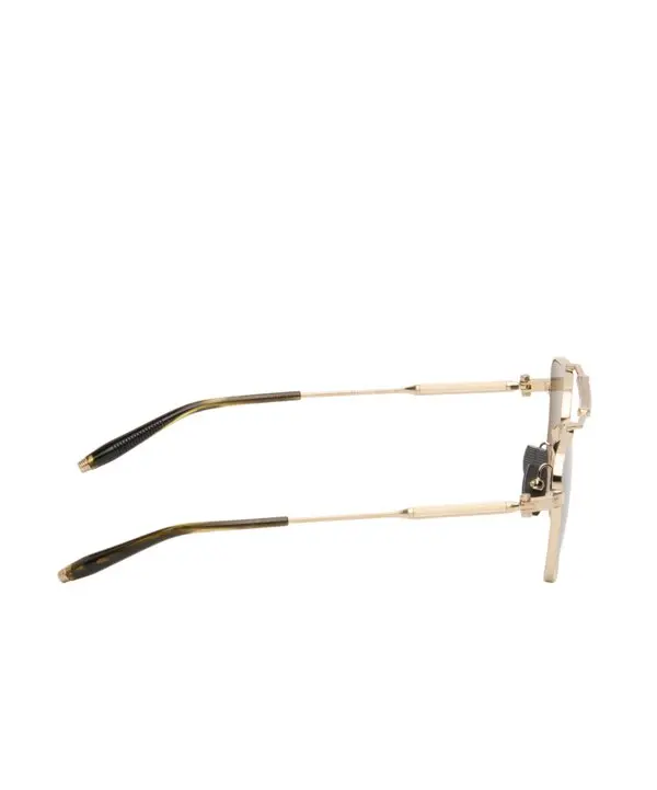 AKONI Europa Full-rim Sunglasses - Brushed Platinum