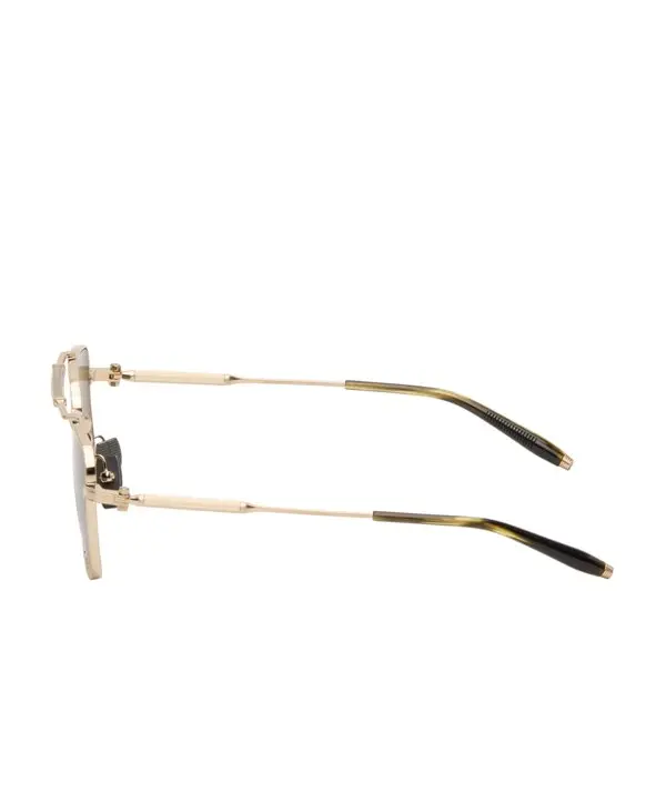 AKONI Europa Full-rim Sunglasses - Brushed Platinum