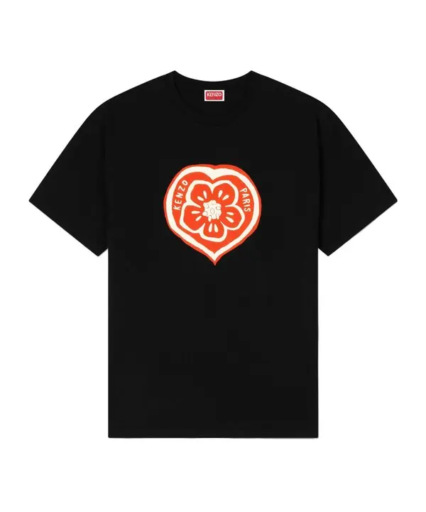 Kenzo Boke Heart Loose T-shirt - Black