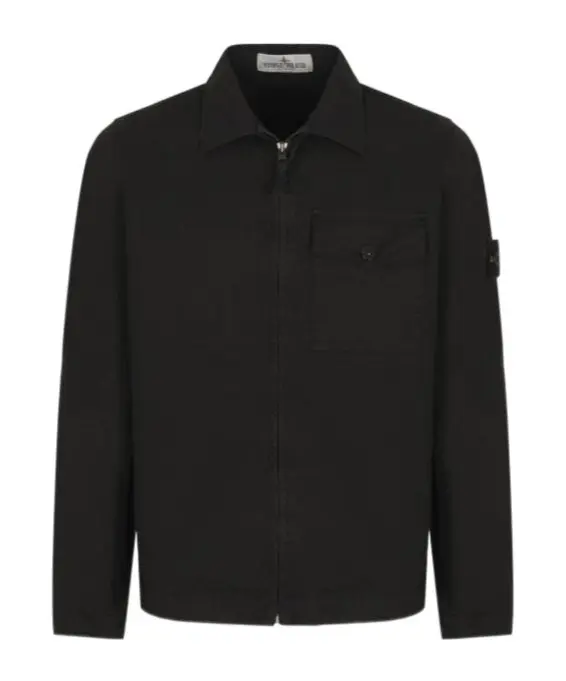 Stone Island Long-sleeved Zip-up Casual Jacket