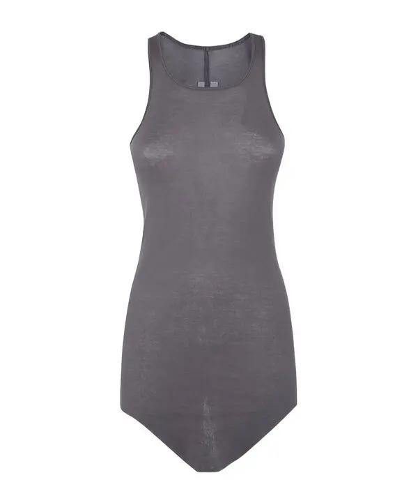 Rick Owens Sleeveless Racerback Tank Top - Gray