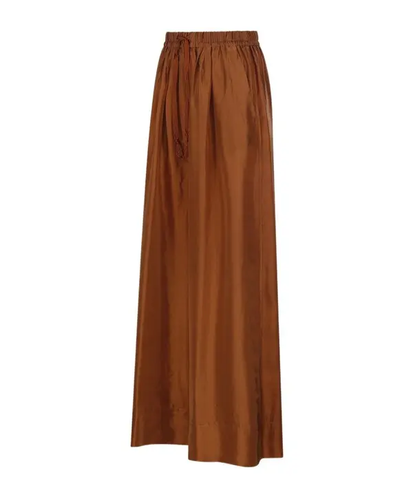 FORTE_FORTE Drawstring Wide-leg Pants