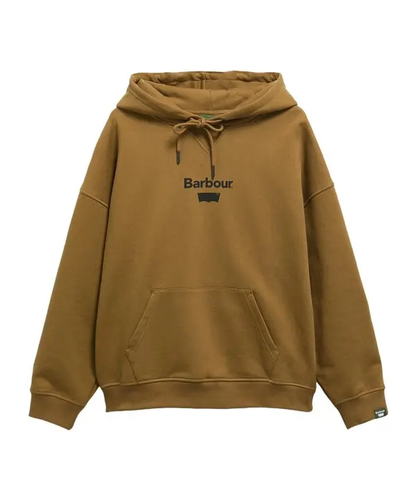 Barbour X Levi's Graphic Print Hoodie - Tan
