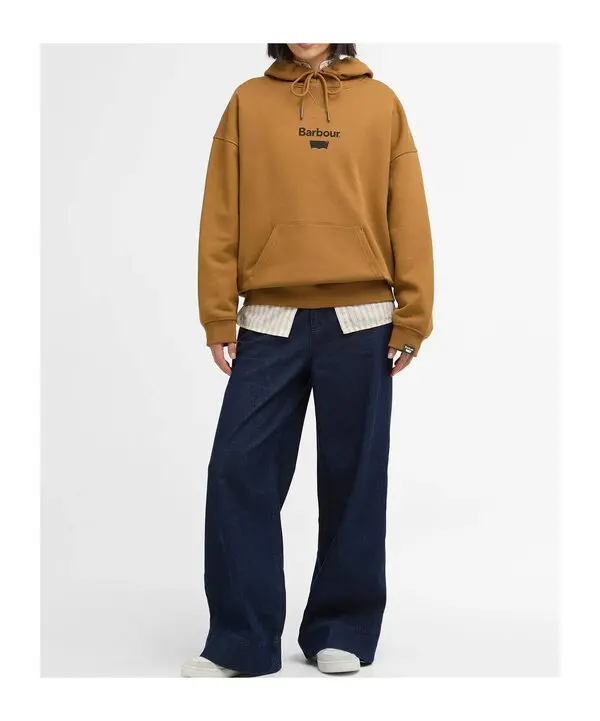 Barbour X Levi's Graphic Print Hoodie - Tan