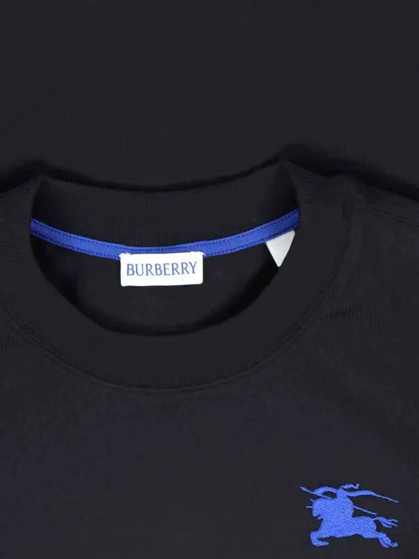 Burberry Ekd Embroidered Crewneck T-shirt