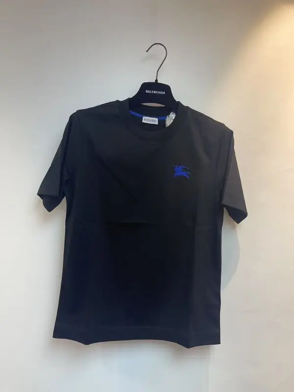 Burberry Ekd Embroidered Crewneck T-shirt