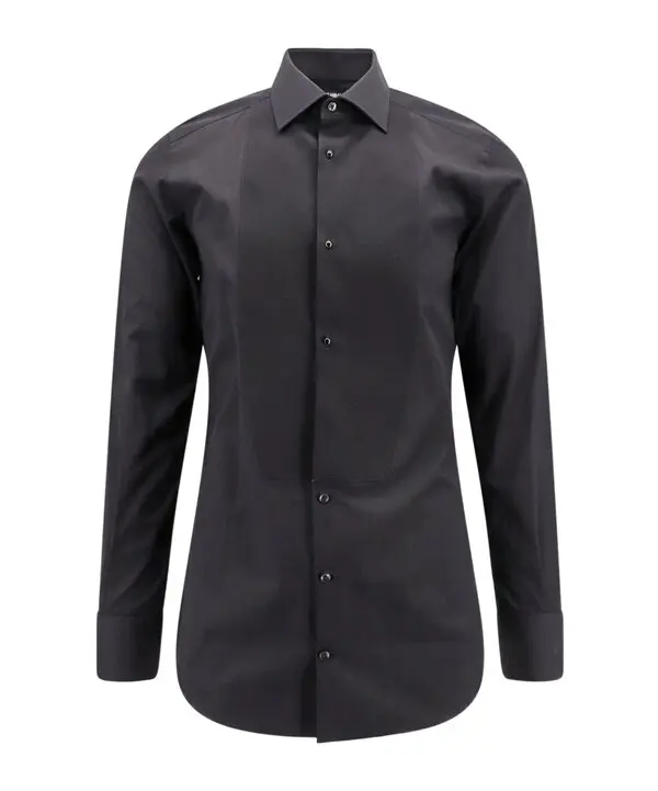 Dolce & Gabbana Dolce Gabbana Poplin Tuxedo Shirt