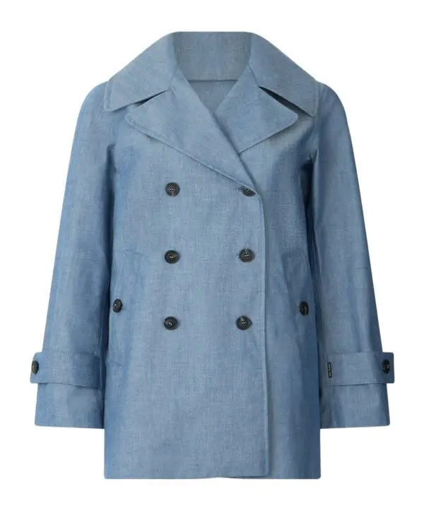 SAVE THE DUCK Double Breasted Casual Jacket - Blue