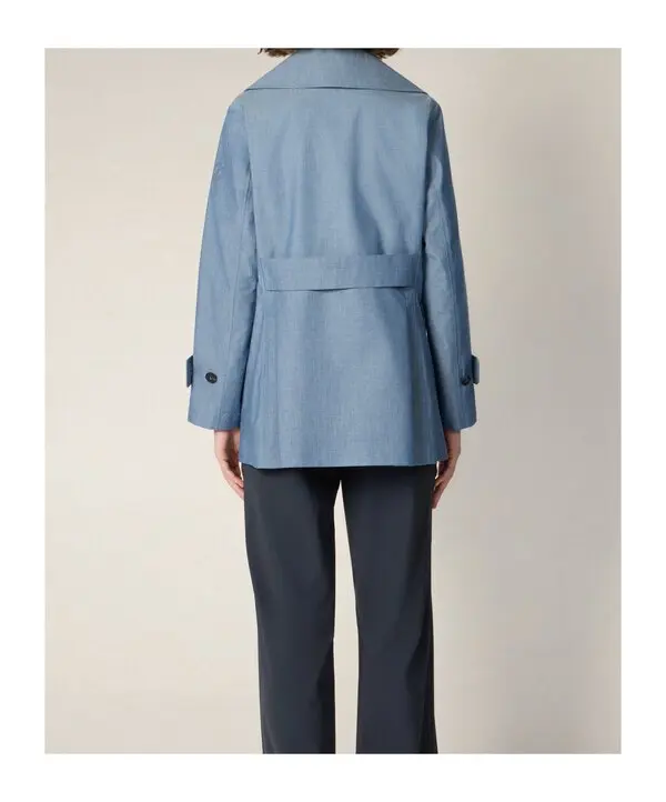 SAVE THE DUCK Double Breasted Casual Jacket - Blue