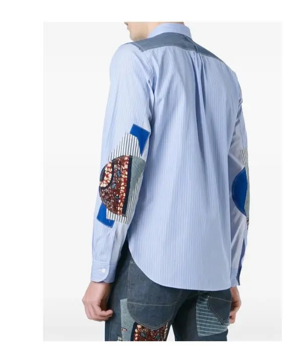 Junya Watanabe Patchwork Patterned Shirt