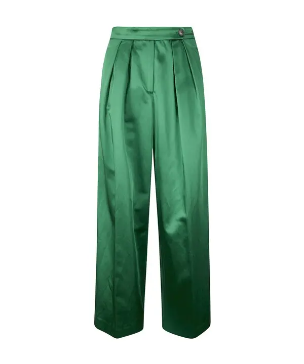 Dries Van Noten Pleated Tailored Palazzo Pants